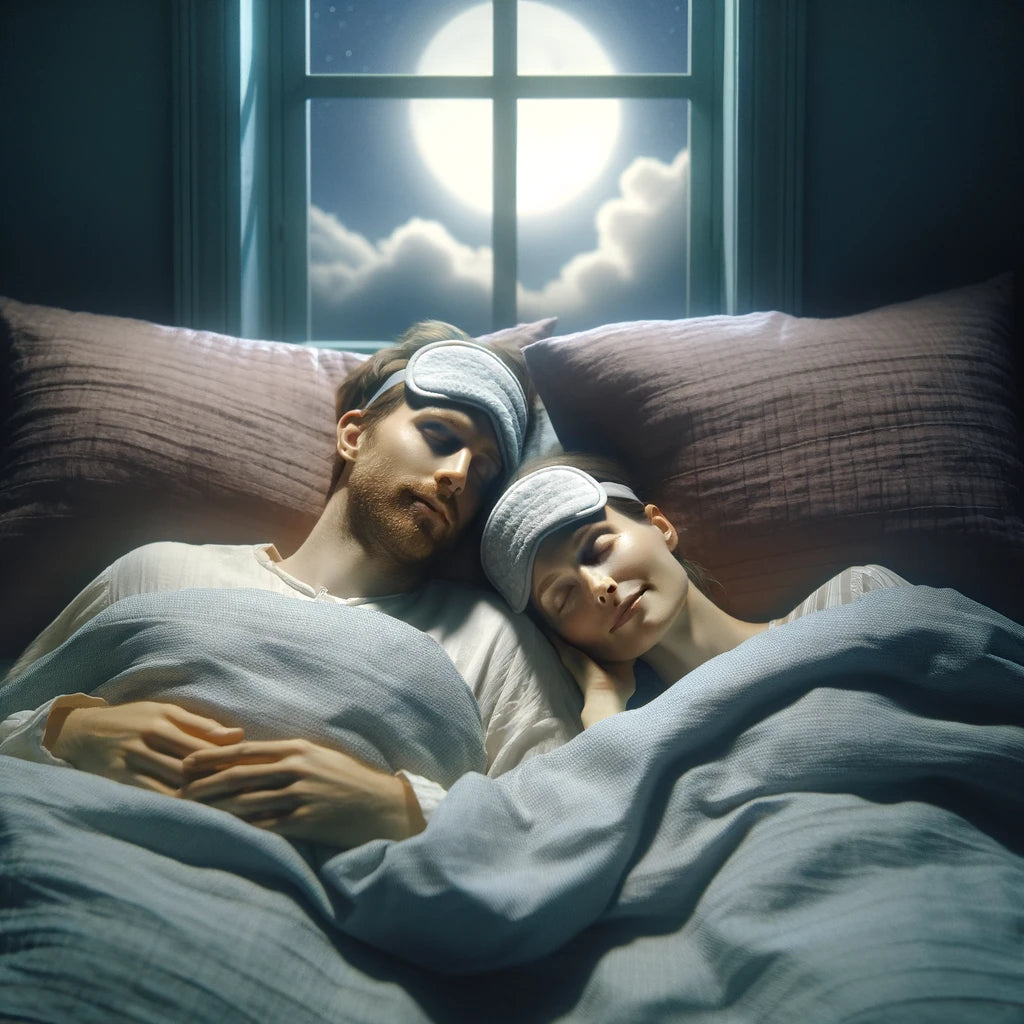 His and Hers - Sleeping Mask Package for Couples – Sleep Monkey